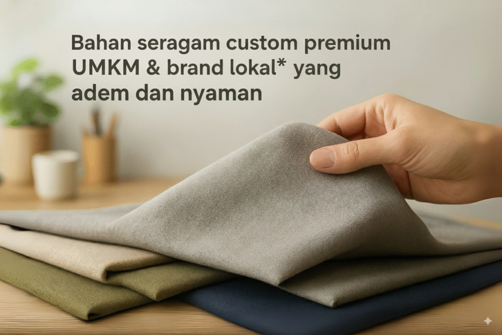 Seragam Custom Premium UMKM Harga Terjangkau - GK Garment Indonesia